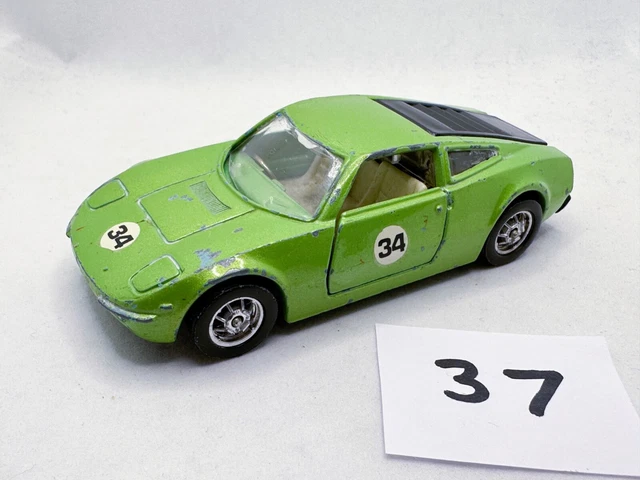 VINTAGE CORGI TOYS Whizzwheels 316 Ford Gt70 Diecast Model Car Green ...