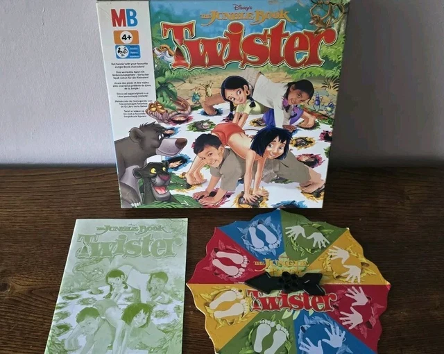 RARE VINTAGE MB Twister The Jungle Book Board Game £8.65 - PicClick UK