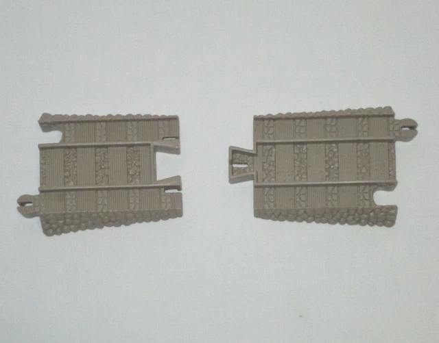 THOMAS THE TRAIN Trackmaster Motorized BLUE TO TAN TRACK Adapters Lot ...