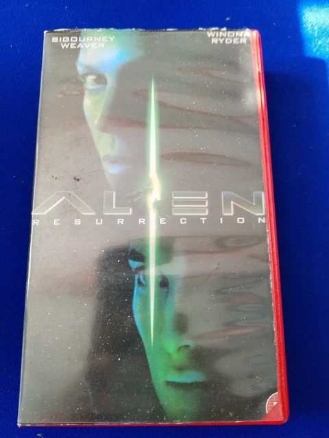 ALIEN RESURRECTION - VHS Movie Alien Sigourney Weaver Big Box VHS Sci ...