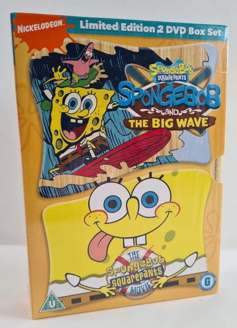 SPONGEBOB SQUAREPANTS - The Big Wave & Spongebob Movie - Sealed NEW DVD ...