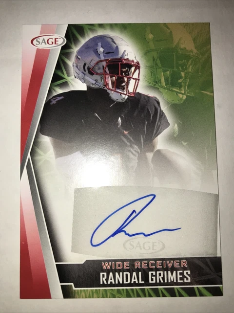CARTE AUTOGRAPHE SAGE Collectibles #A-RG Randal Grimes 2022 EUR 4,40 ...
