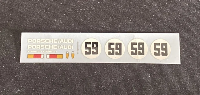 DECAL PORSCHE 914/6 Sunoco #59 IMSA 1971 1/43 Mini Racing EUR 4,99 ...