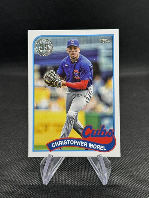 CARTE DE BASEBALL 2024 Topps Series 1 1989 #89B-62 Christopher Morel ...
