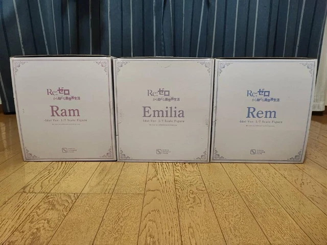 RE: ZERO STARTING Life in Another World Emilia Rem Ram Idol Ver 1/7 ...