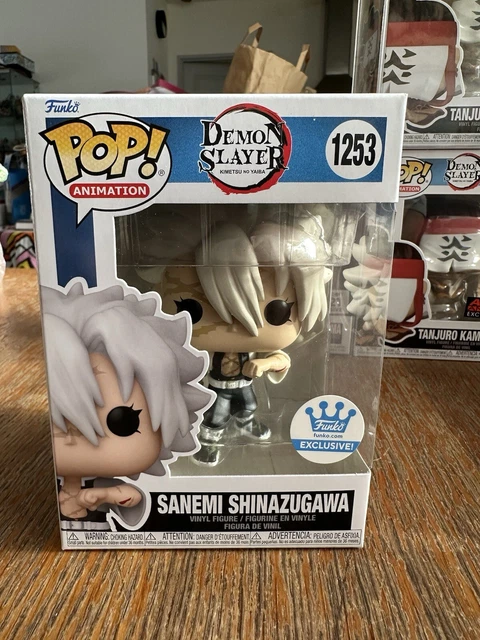 FIGURINE FUNKO POP Sanemi Shinazugawa Demon Slayer 1253 Funko shop ...