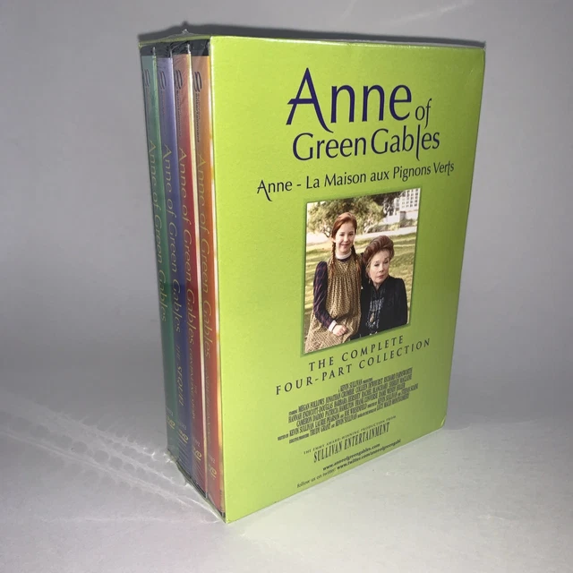 ANNE OF GREEN Gables: The Complete Four-Part Collection [New DVD] Boxed ...