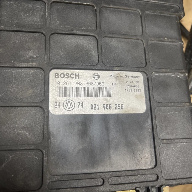 VW GOLF MK3 VR6 AAA COMPLETE ENGINE WIRING LOOM ECU Fuse box key ...