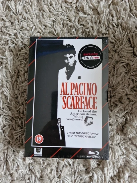SCARFACE BLU RAY limited edition HMV vhs cover £9.00 - PicClick UK