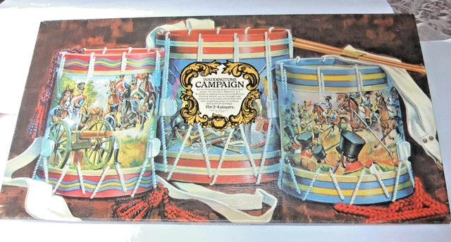 RARE CAMPAIGN BOARD Game by Waddingtons 1971 Vintage - Strategy Game ...
