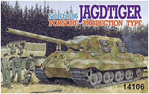 DRAGON 1/144 MINI Armor Series Bundeswehr Jagdtiger Porsche Typ ...