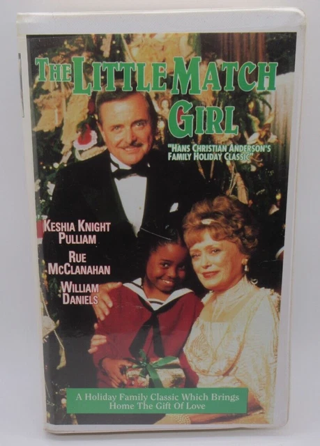 THE LITTLE MATCH Girl Vhs Video Movie, William Daniels, Hans Christian ...