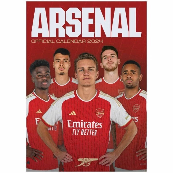 ARSENAL FC A3 Calendario 2024 Merchandising Oficial EUR 42,05 - PicClick IT