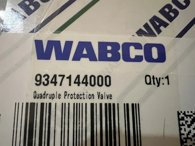 GENUINE WABCO 9347144000 - Four Circuit Protection Valve £119.00 ...