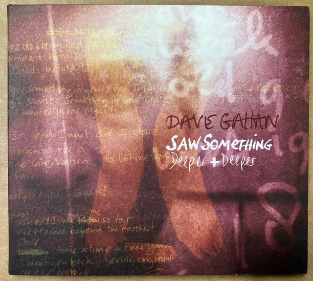 DAVE GAHAN - Saw Something / Deep + Deeper - CD Single - LCDMUTE398 ...