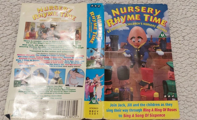 BBC VHS NURSERY Rhyme Time £21.48 - PicClick UK