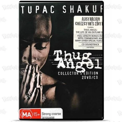 TUPAC SHAKUR-THUG ANGEL-COLLECTOR'S EDITION 2xDVD + ONE CD + SLIP CASE ...