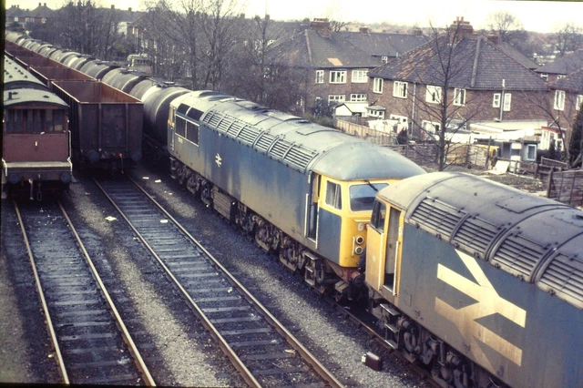 35MM ORIGINAL COLOUR Rail Slide BR Class 56 56081 at Unknown Location 1 ...