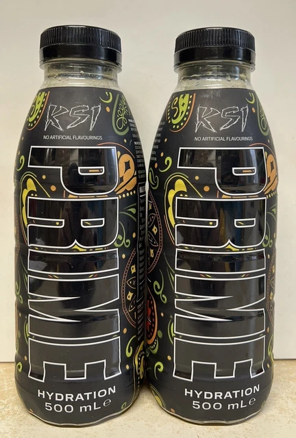 PRIME HYDRATION KSI Orange Mango 500ml Limited Edition UK Exclusive x2 ... PRIME HYDRATION KSI Orange Mango 500ml Limited Edition UK Exclusive x2 ...
