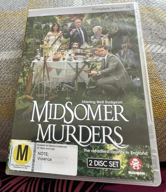 MIDSOMER MURDERS: COMPLETE Series 24 (DVD) 2024 EUR 23,30 - PicClick IT