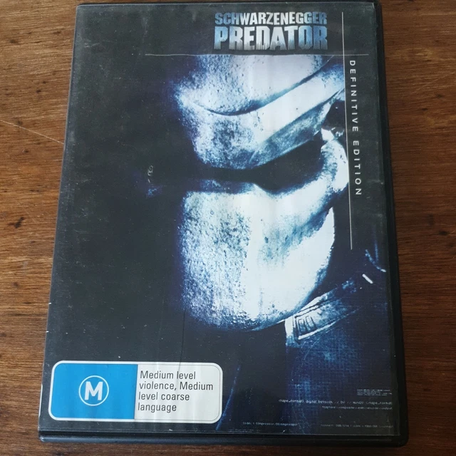 PREDATOR DEFINITIVE EDITION DVD R4 Like New! FREE POST £5.76 - PicClick UK