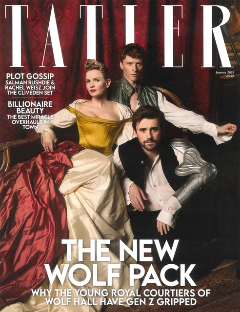 TATLER REVUE : Charlie Rowe, Kate Phillips, Will Tudor, Wolf Hall , Jan ...