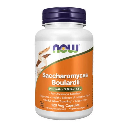 SACCHAROMYCES BOULARDI 120 Veg Caps by Now Foods £31.99 - PicClick UK