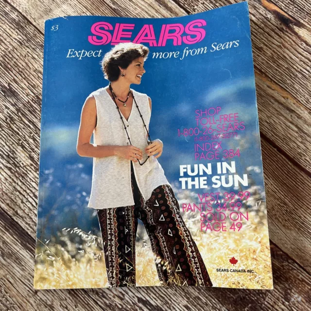 VINTAGE 1994 SEARS Fun In Sun Sale Catalog Fashion Electronics ...