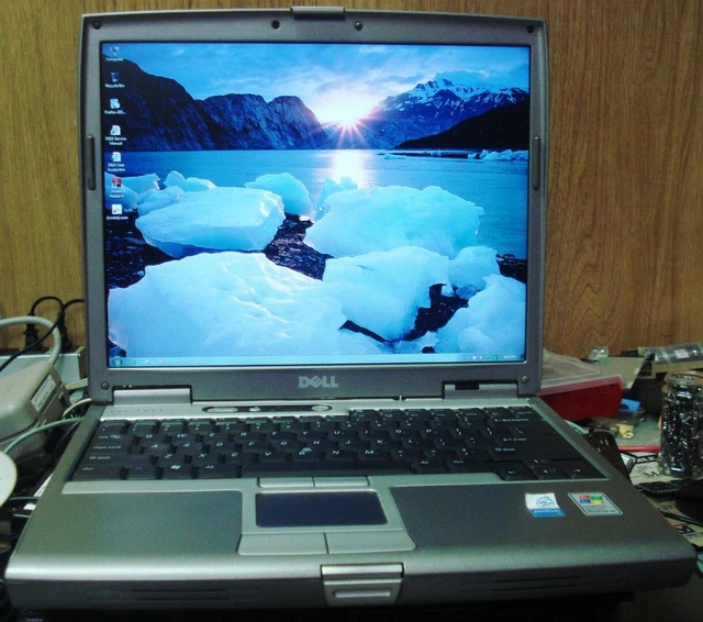 RARE 9 PIN Dell Latitude D610 Laptop Windows 2000 Office2000 2GB ...
