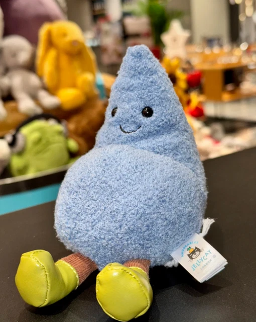 JELLYCAT RAINDROP PLUSH Toy - Amuseables Happy Soft Toy with Tags ...