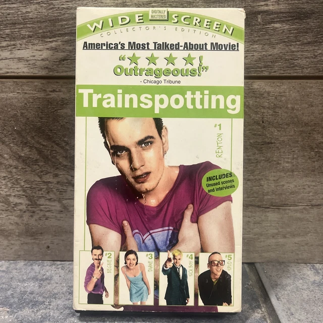 VHS TRANSPOTTING WIDE Screen Collectors Edition Cult Classic $19.99 ...