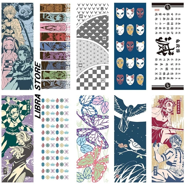 RARE DEMON SLAYER Kuji 2021 Tenugui Japonais Serviette Kit Complet ...