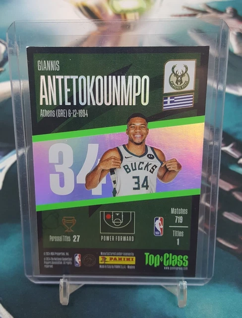 2024 PANINI NBA Top Class Giannis Antetokounmpo Winner # 184 $0.99 ...
