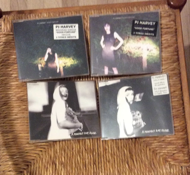 PJ HARVEY: GOOD Fortune + A Perfect Day Elise CD Singles (x4) EUR 18,00 ...