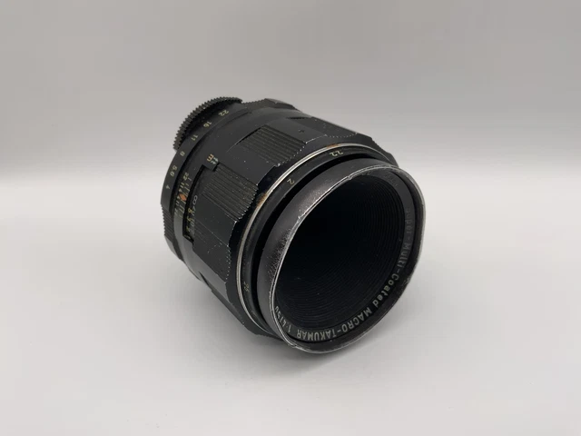 ASAHI PENTAX 50MM 1:4 Objektiv Super Multi Coated Macro Takumar Lens (M42) EUR 109,99 - PicClick DE
