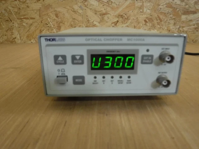THORLABS MC1000A OPTICAL Chopper Lab Laser Modulation Beam Shutter 110V/220V £199.00 - PicClick UK
