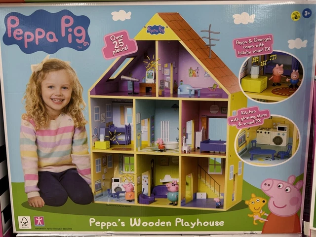 NEW PEPPA PIG Wooden Playhouse – Perfect Christmas Gift – Black Friday ...