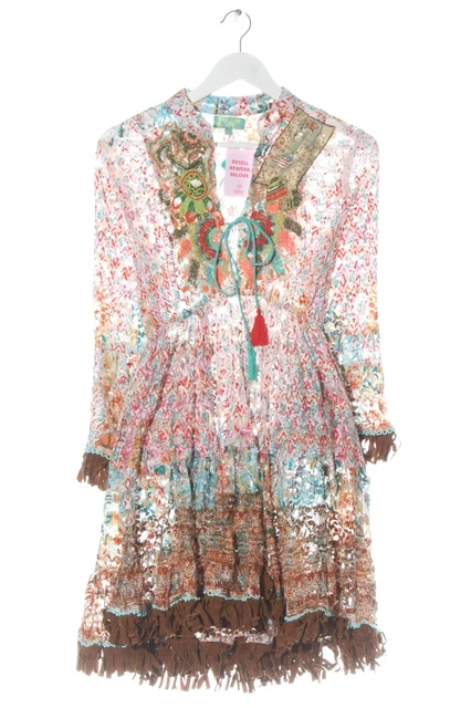 ANTICA SARTORIA ROBE Hippie Dames rose-blanc-bleu élégant EUR 72,90 ...