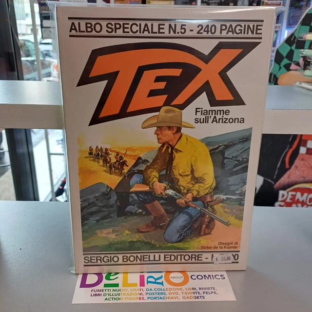TEX ALBO SPECIALE n.5 FIAMME SULL' ARIZONA - USATO Ed. BONELLI - SCONTO ...
