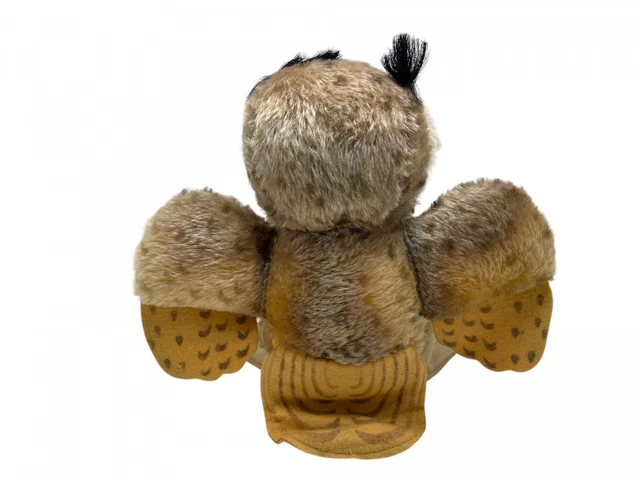 PELUCHE STEIFF ANIMAL hibou 24 cm. Excellent état EUR 59,52 - PicClick FR