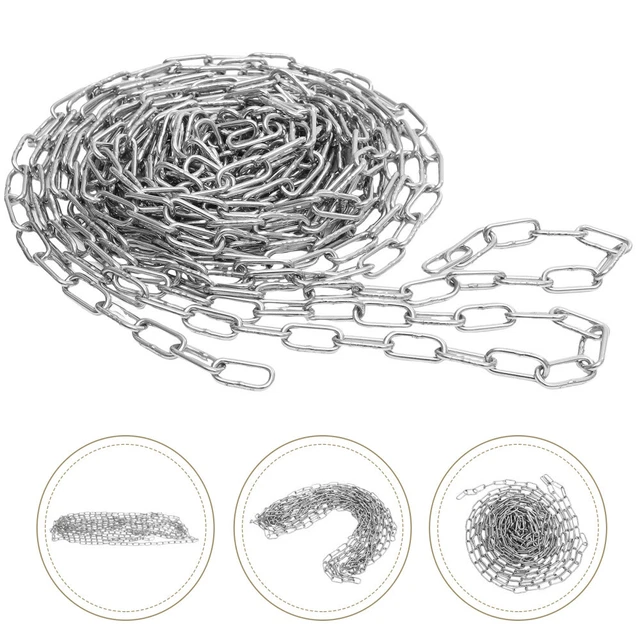 BARRIER CHAIN GALVANIZED Iron Safety Chain Parking Barrier Chain ...