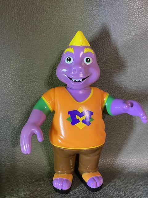 VINTAGE PIZZA TIME Theatre Mr. Munch PVC Purple Showbiz Chuck E Cheese ...