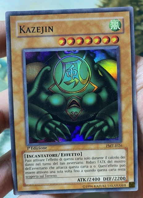 YU-GI-OH! KAZEJIN PMT-I026 Super Rara 1 Ed no LOB LDD PSA EUR 1,00 ...