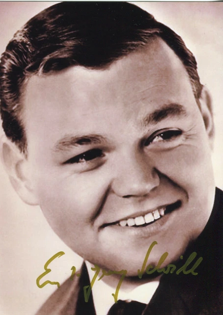 ERNST-GEORG SCHWILL (DÉCÉDÉ) - autographe original (signé à la main ...
