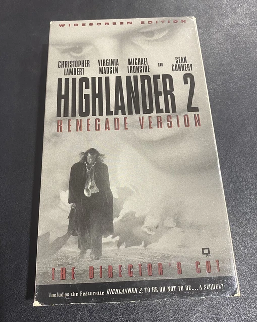 HIGHLANDER 2 RENEGADE Version VHS 1997 Widescreen Release Preowned £4. ...