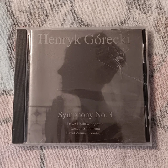 HENRYK GORECKI SYMPHONY 3 Sorrowful Songs London Sinfonietta CD 1992 ...