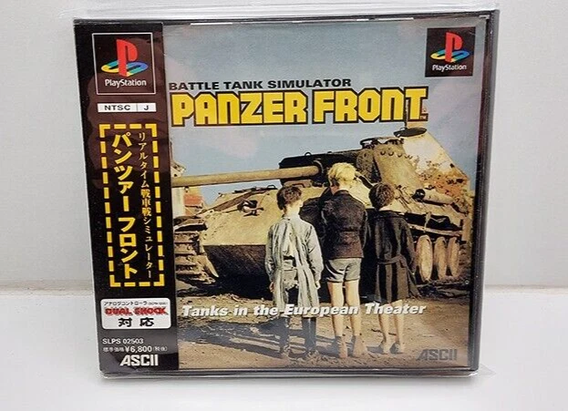 PANZER FRONT ~ Battle Tank Simulator ~ PS1 JAP VERSION EUR 19,90 ...