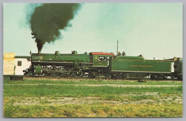 SOUTHERN RAILWAYS LOCOMOTIVE Number 4501, Departing Macon For Gordon ...