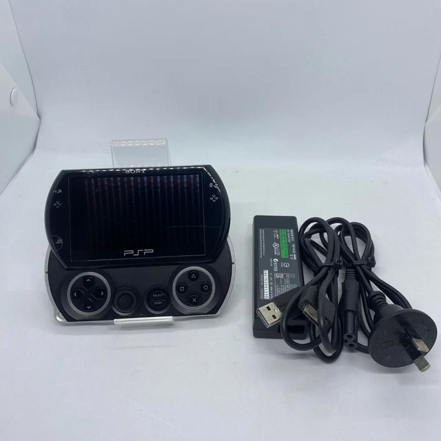 SONY PSP GO N-1002 Handheld Console + Charger + Case + 15 Games VGC ...