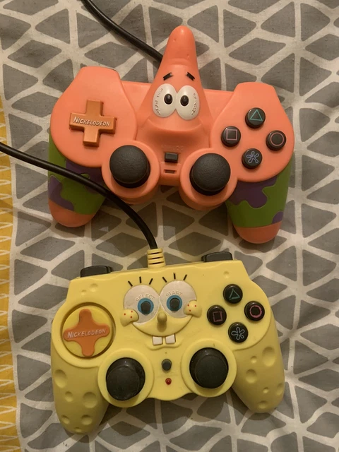 RARE 2003 SPONGEBOB @ Patrick Nickelodeon Ps2 Playstation Controllers ...